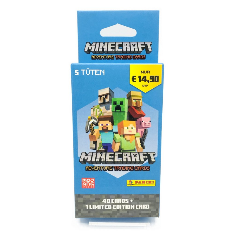 Minecraft Trading Cards - Eco-Blister inkl. 1 LE Card, 14,90